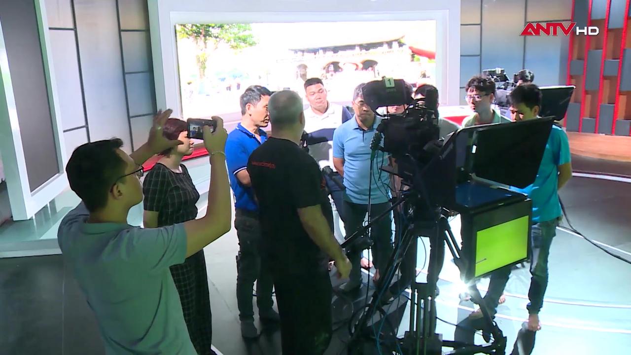 ANTV đưa vào vận hành trường quay hiện đại